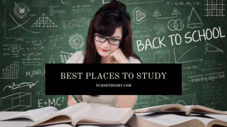 8 Best Places To Study - A Guide For Students and Work | Nurse Theory