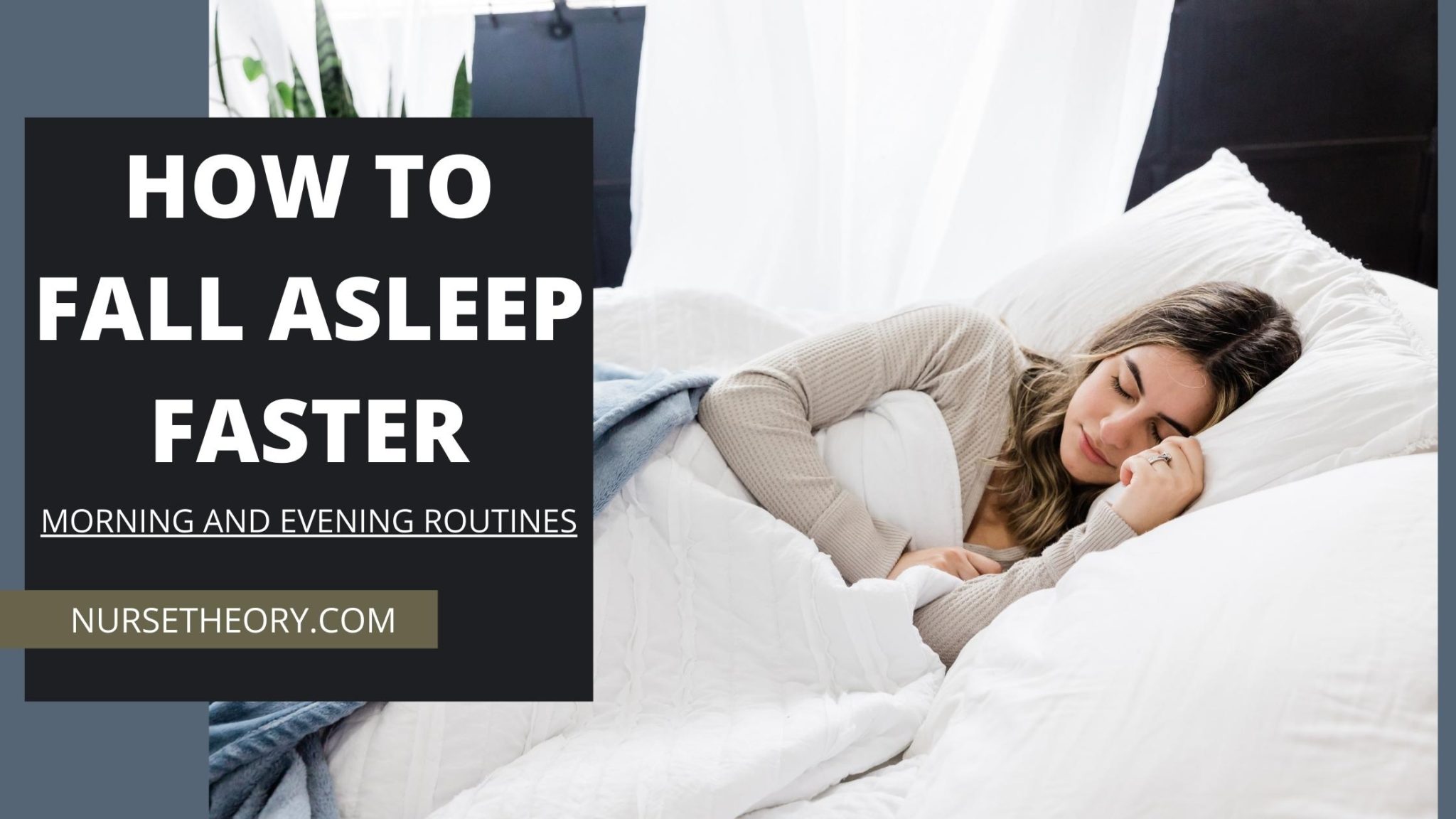 How To Fall Asleep Faster | Morning and Evening Routines